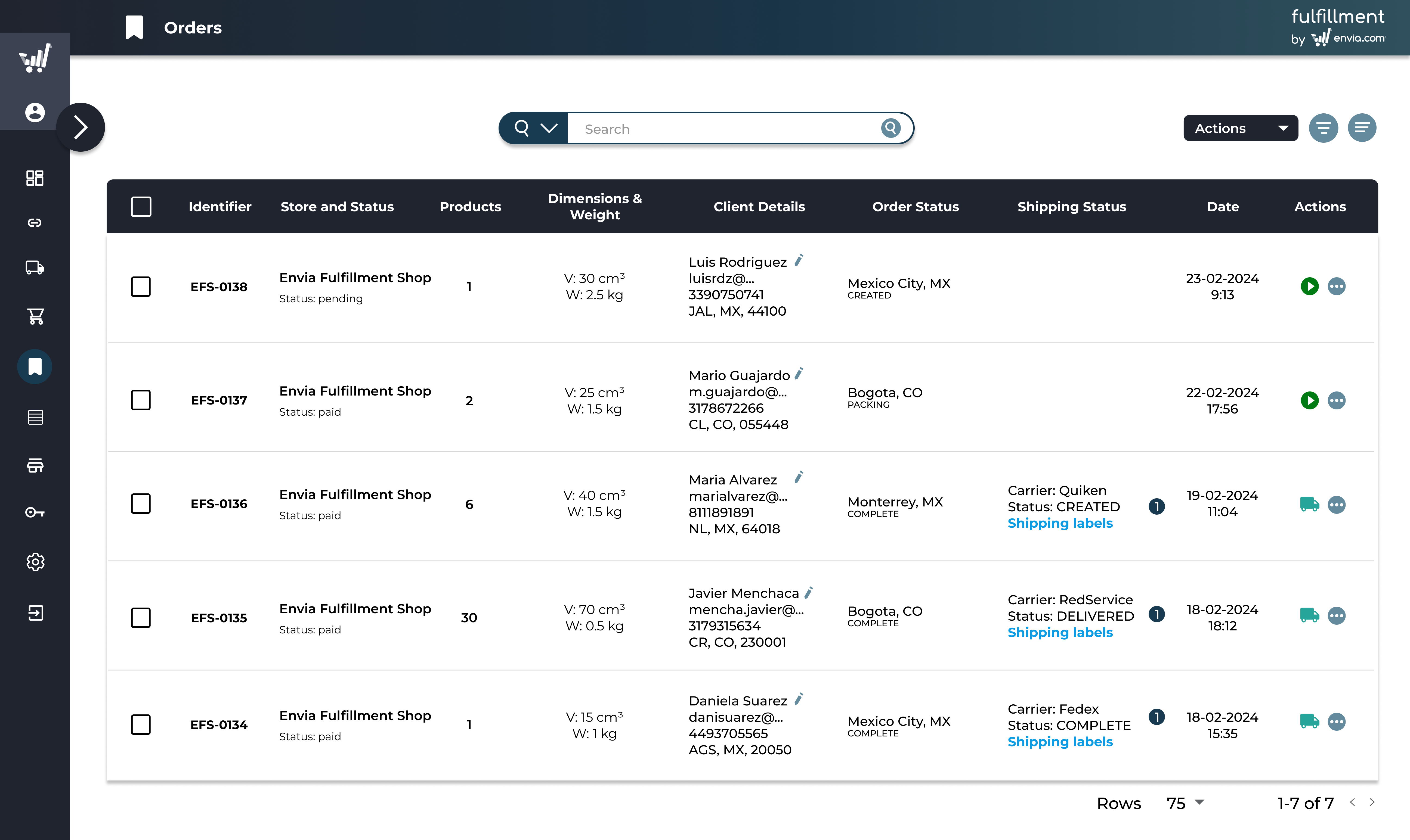 Help Center - Envia Fulfillment
